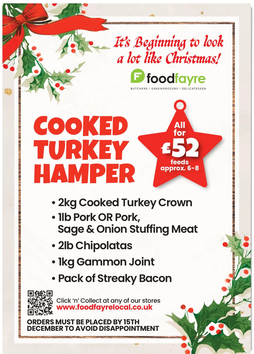 FESTIVE - COOKED TURKEY HAMPER – Foodfayre